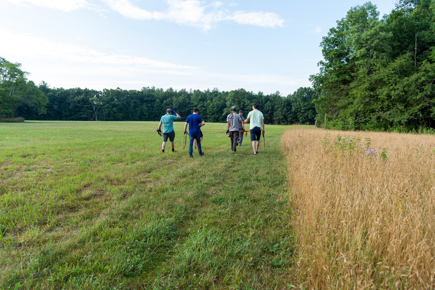 Serving as a team with the Simsbury Land Trust